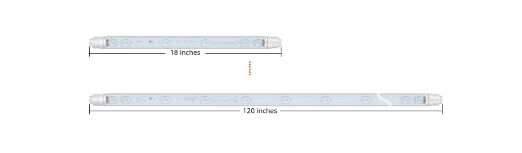 US Standard LED Sign Tube - Double Sided Retrofit Tubes