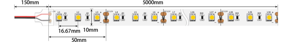 LED Strip Light - SMD5050-60LED-10MM