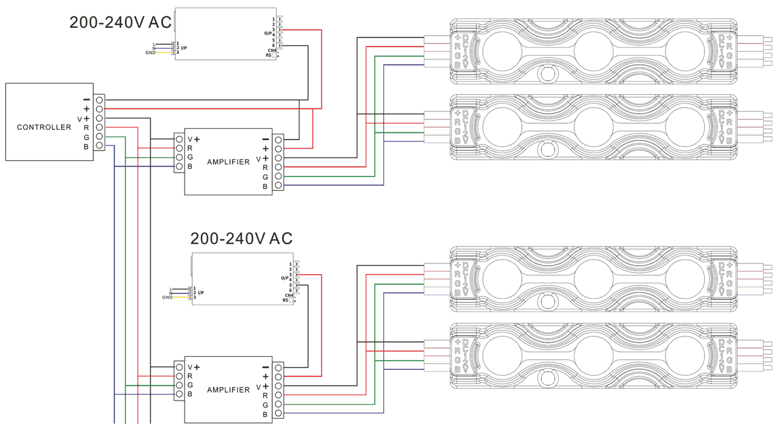 Rgb Led Module Light
