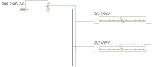 LED Neon Strip Light - Top Bending T1212-a