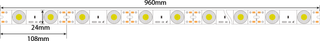 Side Edge LED Rigid Bar For Billboards